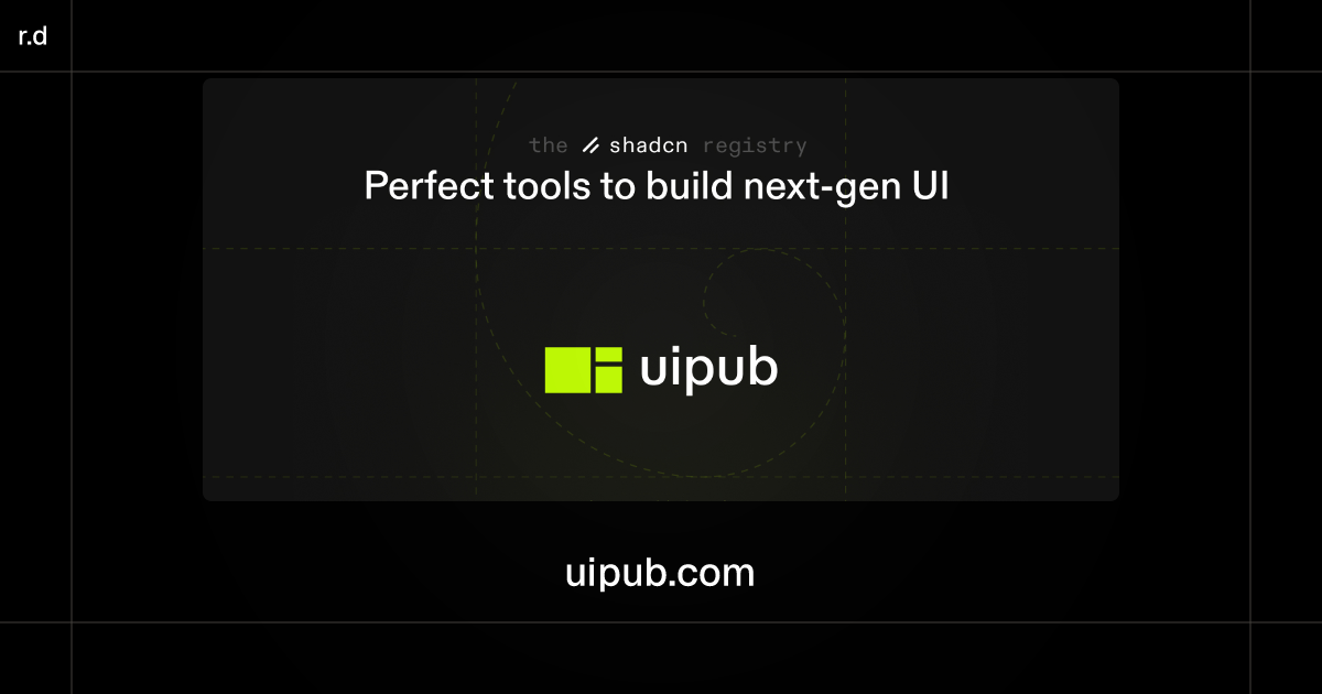 registry.directory - a collection of shadcn/ui registries